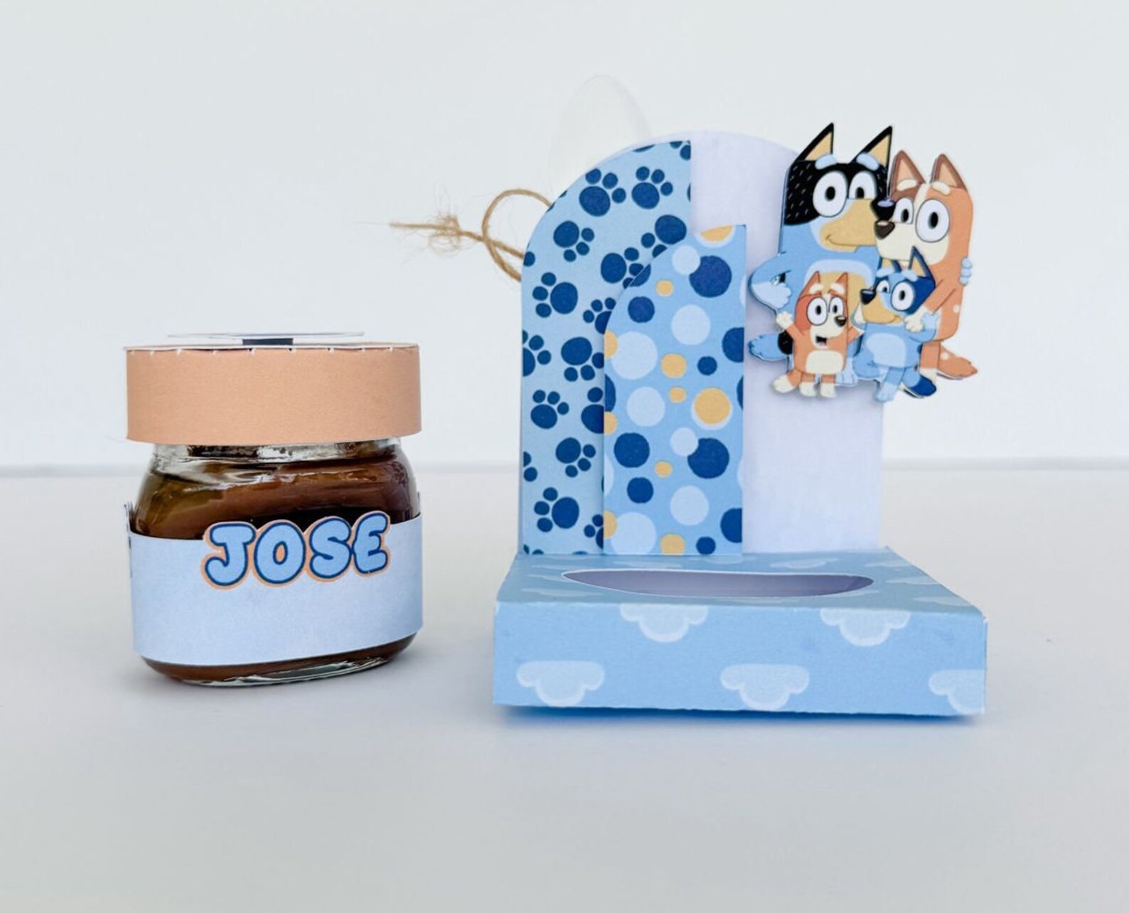 Bluey Mini Nutella - Bluey Mini Nutella Party Favor - Bluey Mini ...