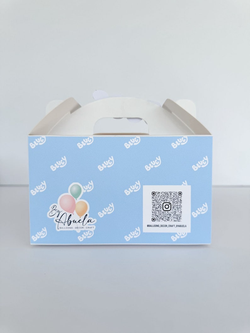 Bluey Gable Box - Bluey Party Favor - Bluey Personalized - Etsy