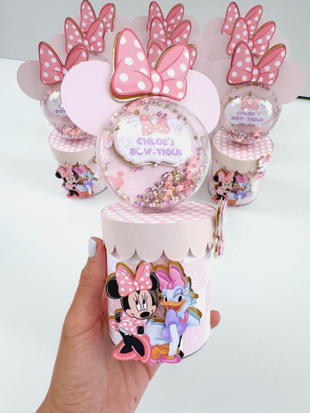 Pringles Minnie and Daisy Bowtique Personalize Party Favor Repackaging ...