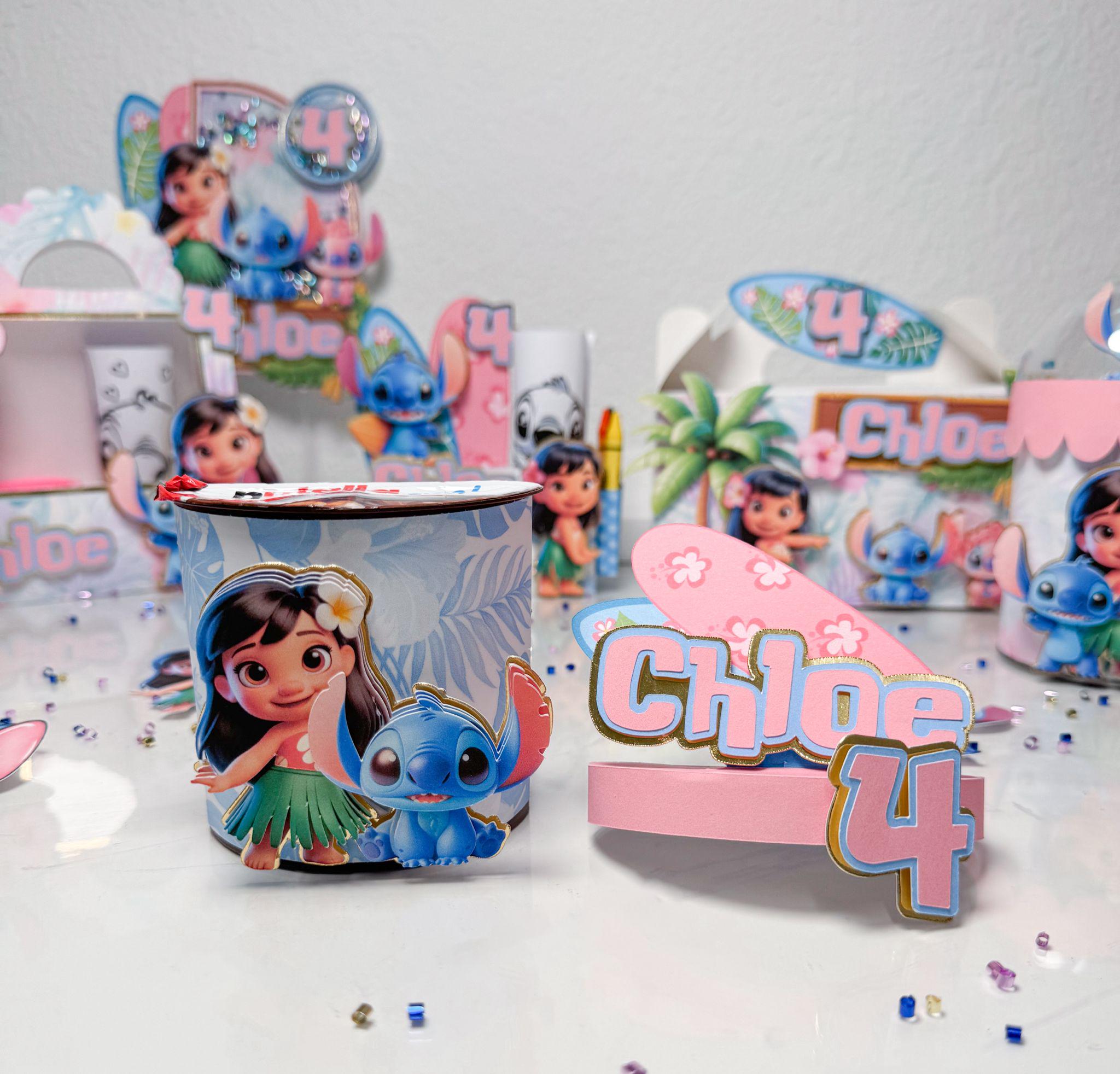 Lilo and Stitch Nutella and Go-stitch Nutella and Go Party Favor-stitch ...