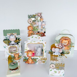 Wild One Coloring Bag Party Favor - Wild One Party Favor - Safari Party ...