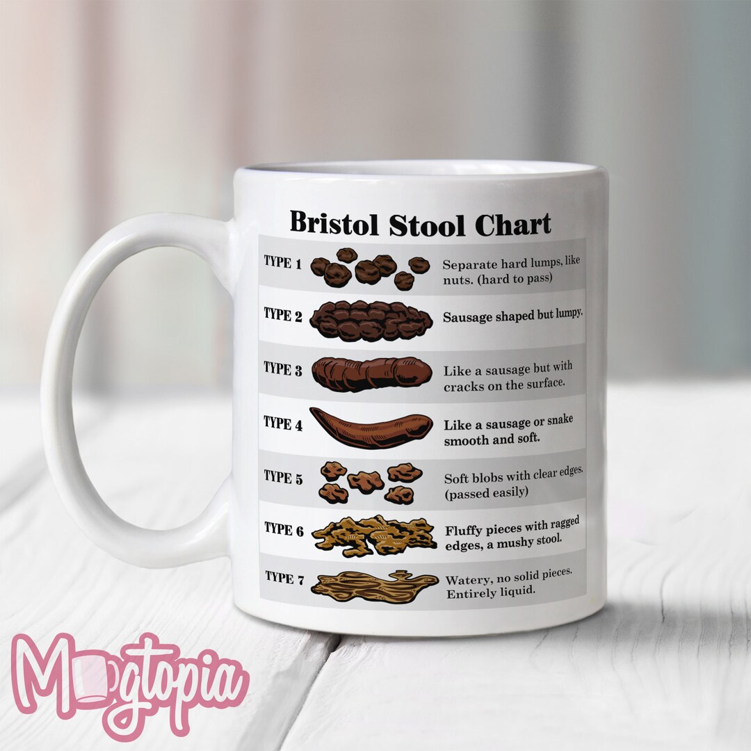 Bristol Stool Chart Mug - Birthday Office Friendship Work Gift Love ...