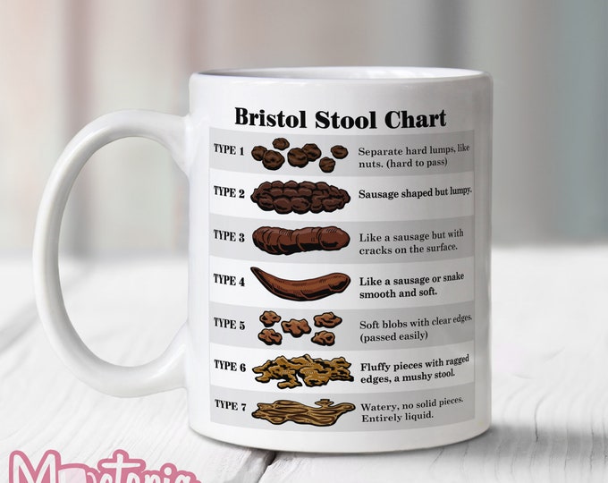 Bristol Stool Chart Mug Birthday Office Friendship Work Gift | Etsy ...