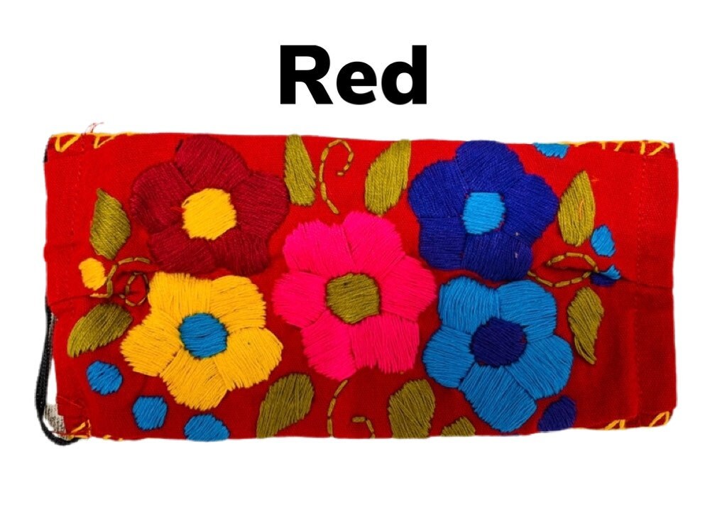 Gorgeous Floral Embroidered Face Mask, Reusable and Washable Face Mask ...