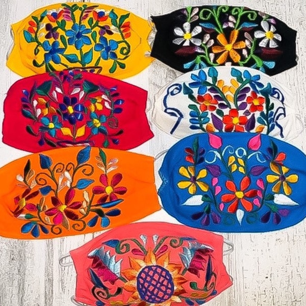 Coral Face Mask - Etsy