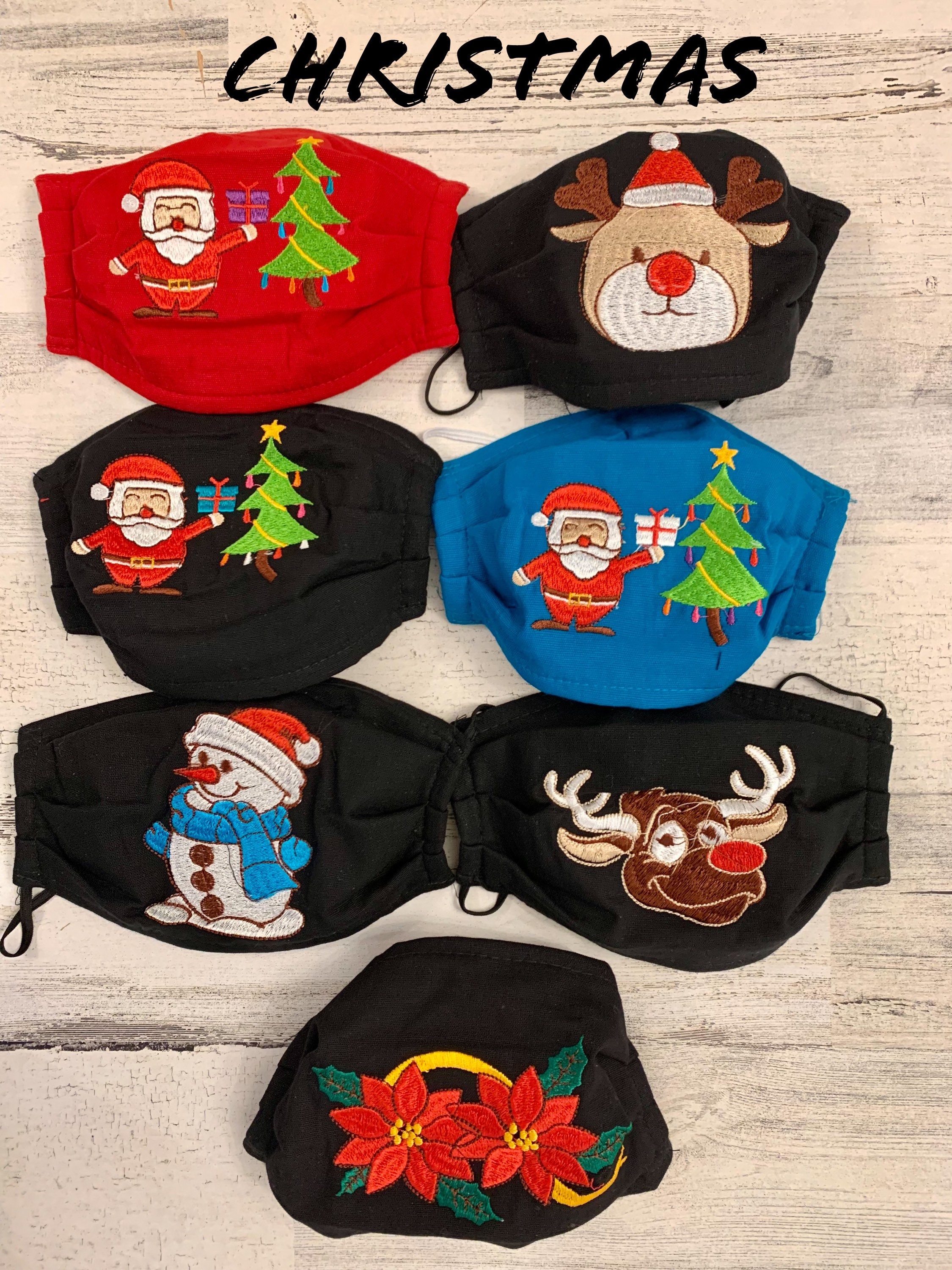 Gorgeous Floral Embroidered Face Mask Reusable and Washable - Etsy