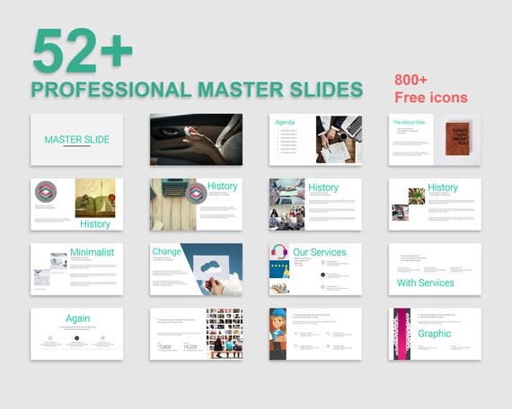 Creative Master Slides PowerPoint Template Professional | Etsy