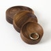Handmade Walnut Wood Ring Dish, 5th Anniversary Gift - Etsy