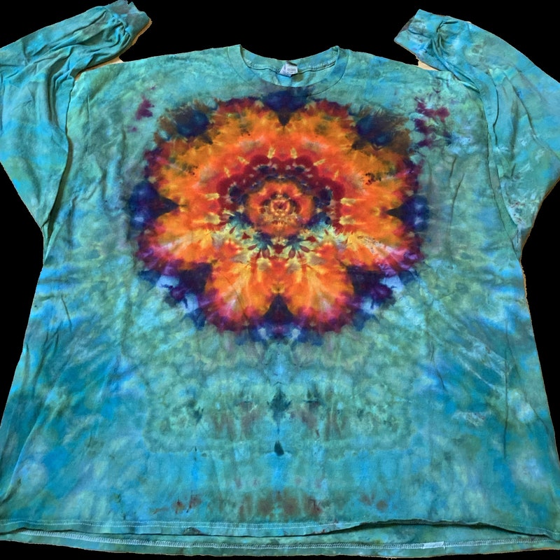 Tie Dye Flowers - Etsy