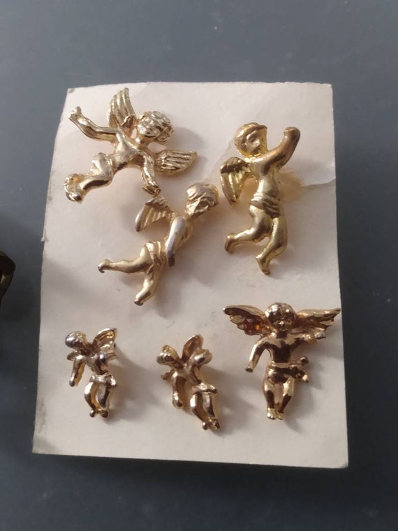Vintage Tac Pins Angels | Etsy