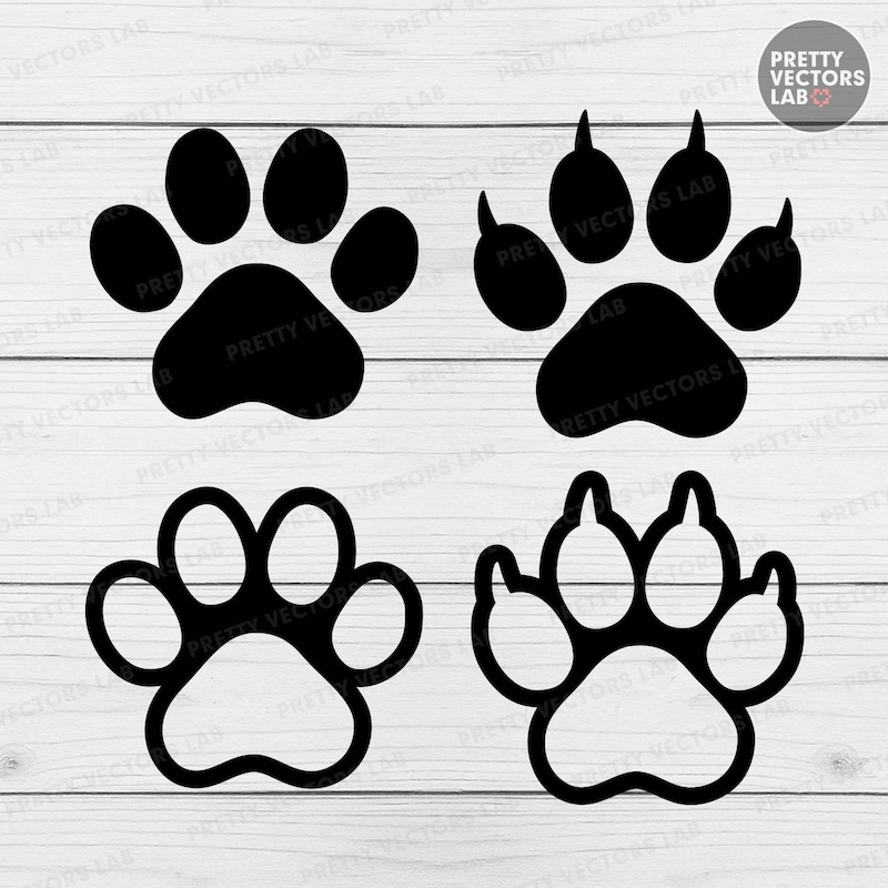 Lion Claw Print - Etsy