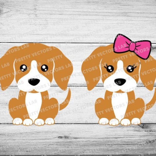 Cute Dogs Svg Puppy Svg Girl Boy Dog Svg Dxf Eps Png - Etsy