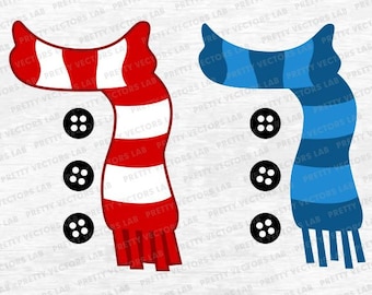 Snowman scarf | Etsy