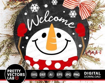 Winter Welcome Svg - Etsy