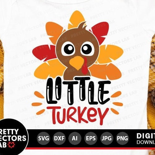 Cool Turkey Svg Boy Thanksgiving Svg Dxf Eps Png Cute Fall - Etsy