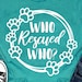 Who Rescued Who Svg, Rescue Mom Svg, Dog Lover, Rescued Dog Clipart ...