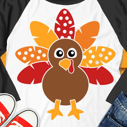 Girl Turkey Svg Thanksgiving Svg Dxf Eps Png Fall Cut - Etsy