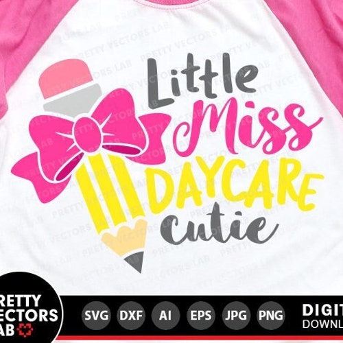 Little Miss First Grade Cutie Svg Back to School Svg 1st - Etsy