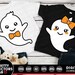 Halloween Svg, Cute Ghosts Cut Files, Boy & Girl Ghost Svg, Little ...
