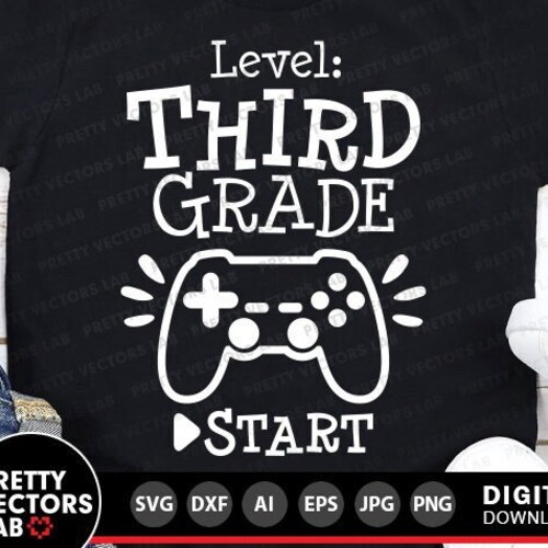 Game on 3RD Grade Svg Png Eps and Dxf Files Video Games - Etsy