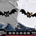 Halloween Svg, Bats Svg, Boy Girl Bats Svg, Bat With Bow Svg, Dxf, Eps ...