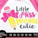 Little Miss Preschool Cutie Svg, Back to School Svg, Pre-k Shirt Design ...