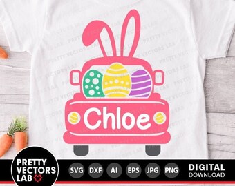 Easter Truck SVG Cutting File Easter Cut File Easter Svg - Etsy
