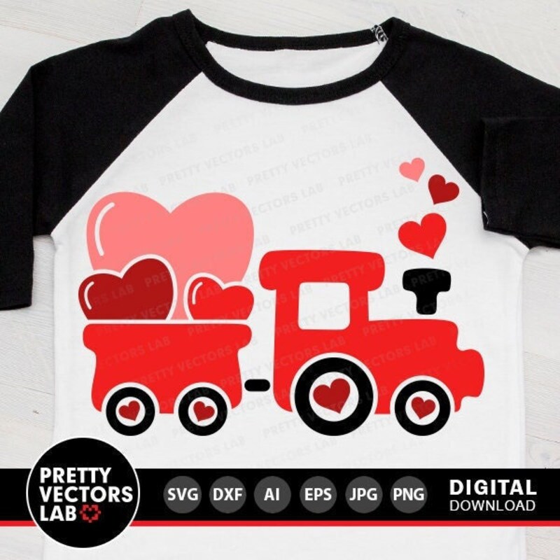 Train Valentine - Etsy