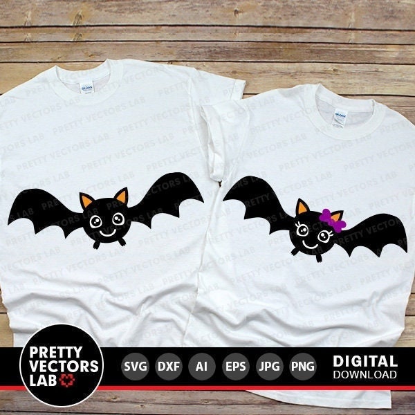 Bat Svg - Etsy