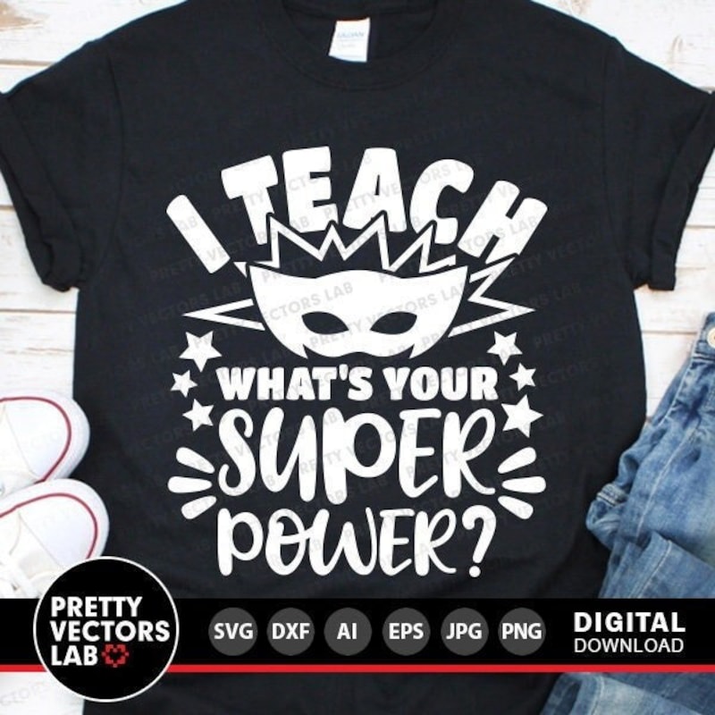 I Teach Superpower - Etsy