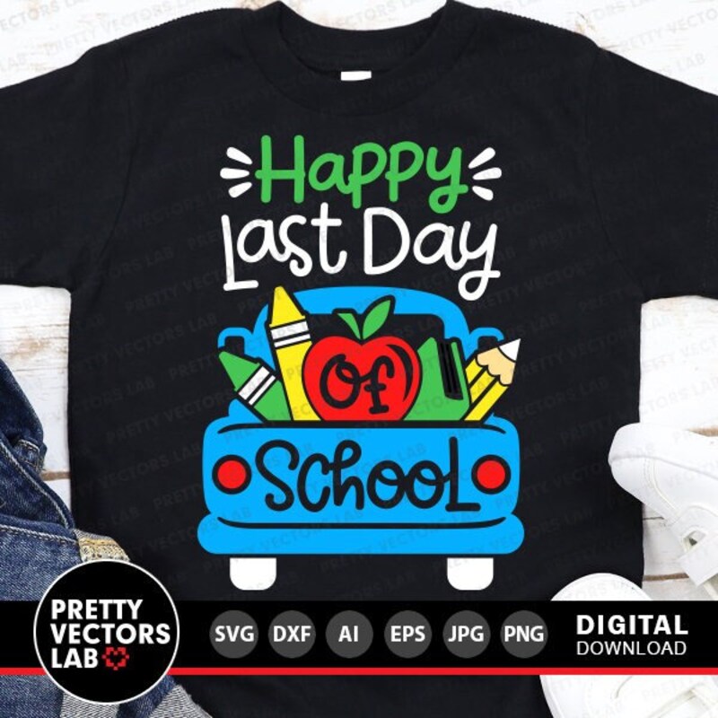 Last Day Svg - Etsy