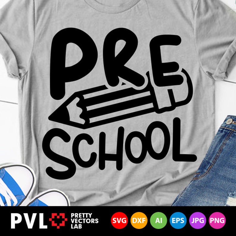 Preschool Svg Back to School Svg Pre-k Svg Teacher Svg - Etsy