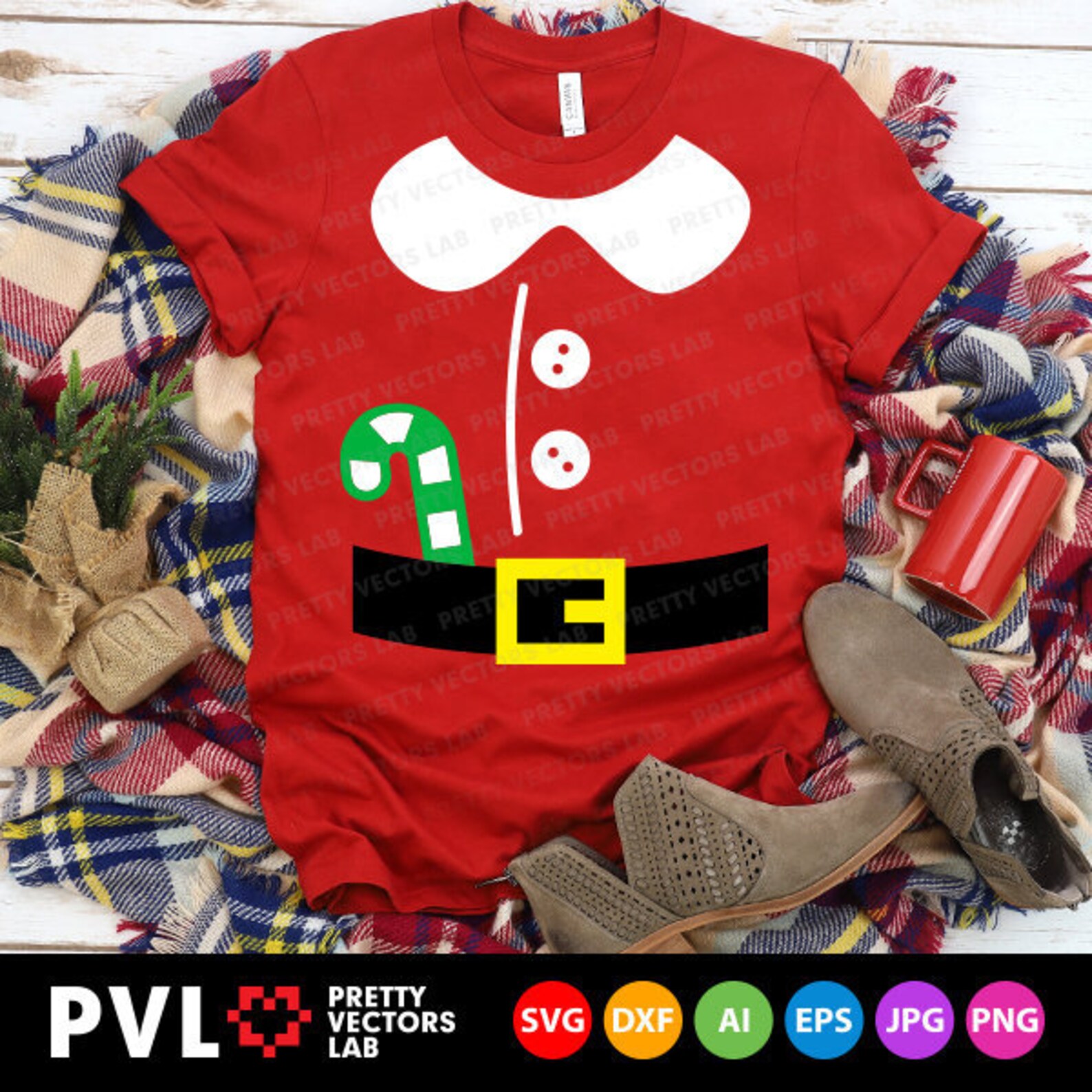 Christmas Svg Santa Costume Svg Santa Outfit Svg Santa Suit | Etsy