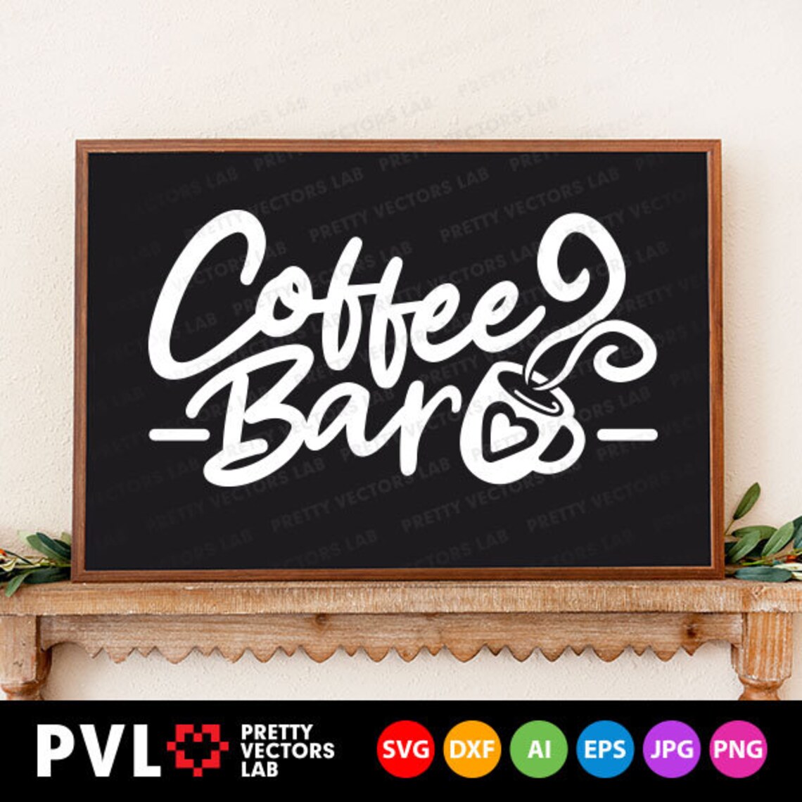 Coffee Bar Svg Coffee Cut Files Farmhouse Sign Svg Coffee - Etsy