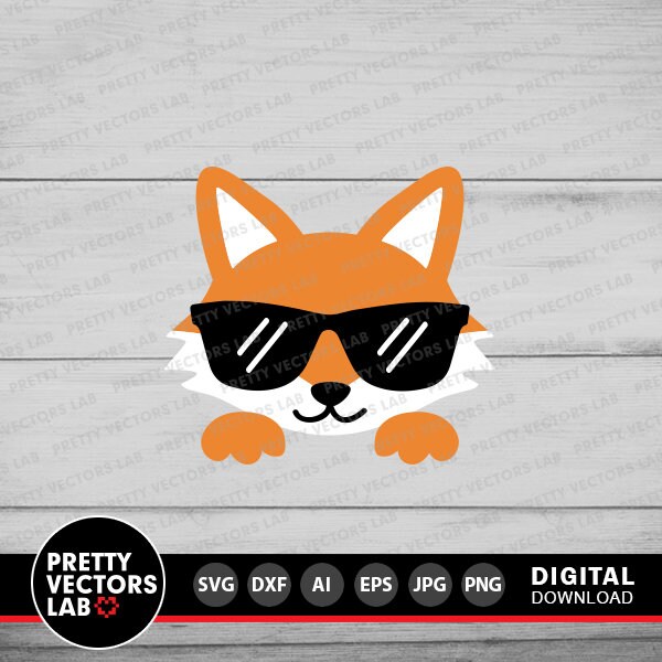 Fox Face Svg, Boys Birthday Svg, Fox Cut Files, Woodland Animal Svg Dxf ...