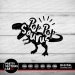 Pop Pop Saurus Svg, T-rex Dinosaur Svg, Dinosaur Grandpa Svg Dxf Eps ...
