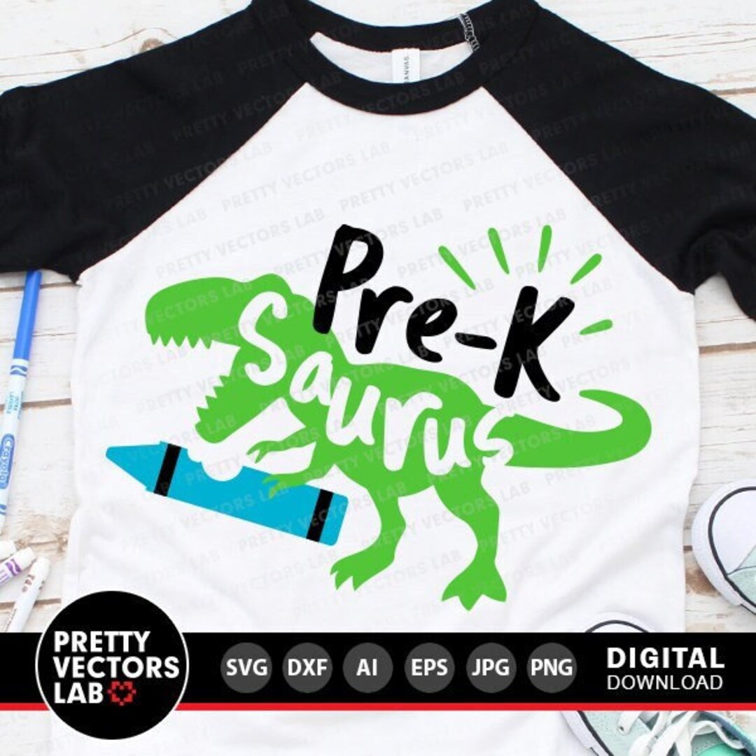 Boy Pre-k Svg, Pre-k Saurus Svg, Back to School Svg, Dxf, Eps, Png ...
