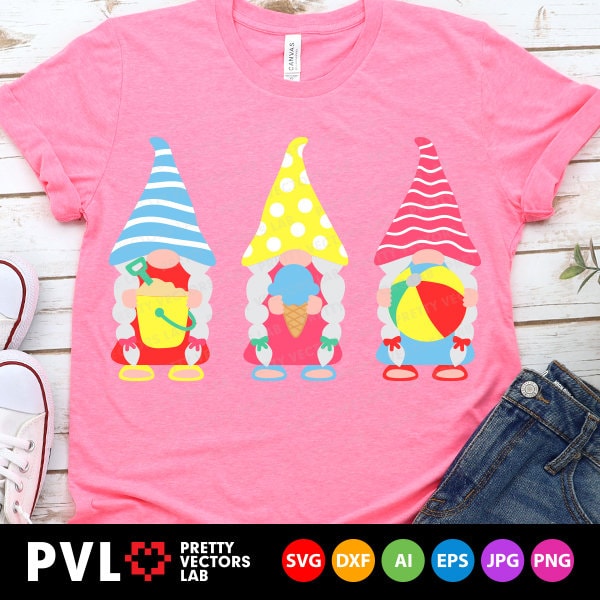 Summer Gnomes Svg Beach Gnome Girl Svg Tropical Gnomes Svg - Etsy