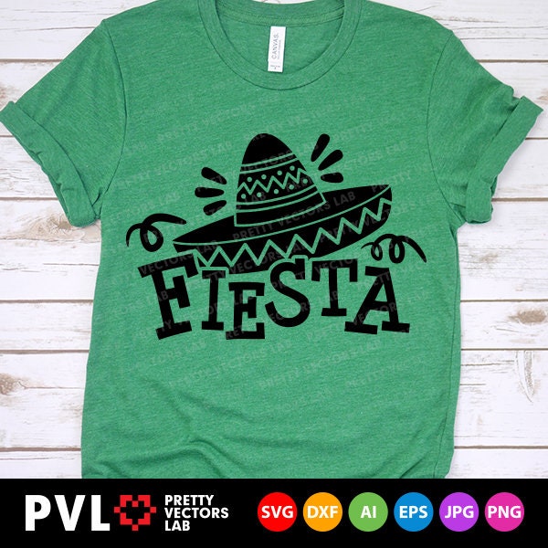 Fiesta Svg Cinco De Mayo Svg Mexico Cut Files Cute Mexican - Etsy