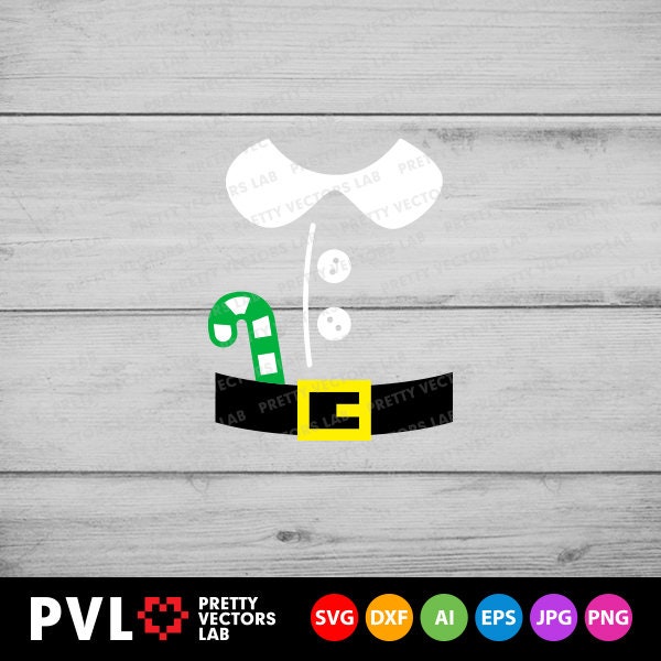 Christmas Svg Santa Costume Svg Santa Outfit Svg Santa Suit | Etsy