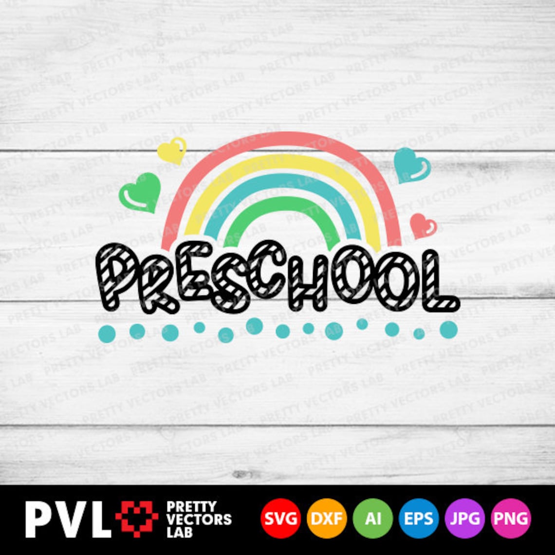 Preschool Svg Back to School Svg Pre-k Svg Teacher Svg Dxf | Etsy