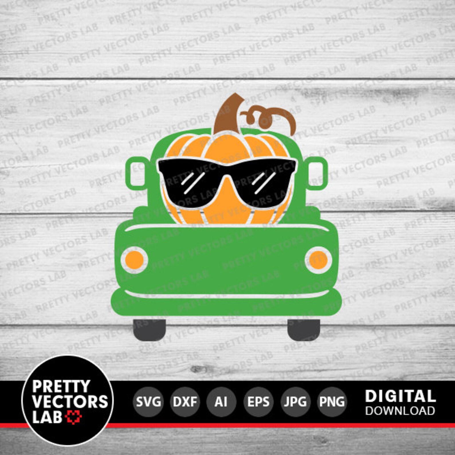 Pumpkin Truck Svg Old Truck Back Svg Fall Cut Files Kids - Etsy