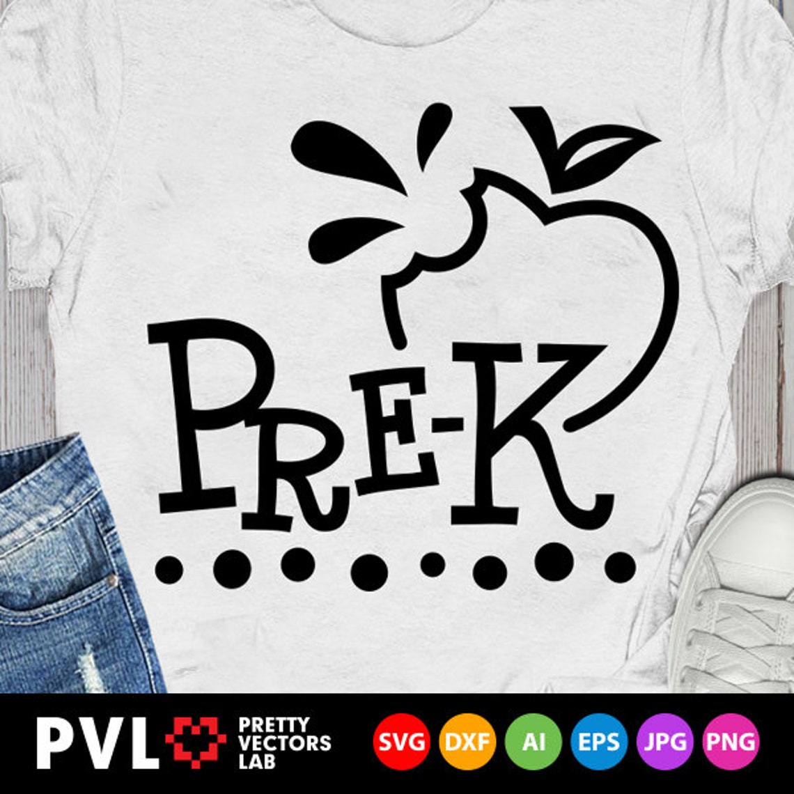 Pre-k Svg Back to School Svg Preschool Svg Teacher Svg | Etsy