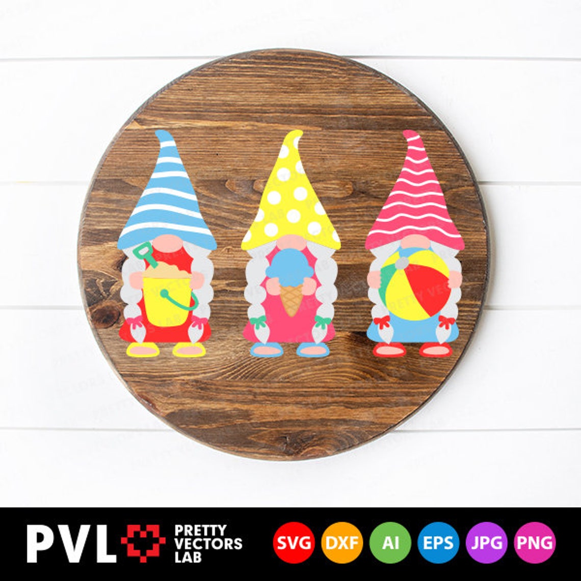 Summer Gnomes Svg Beach Gnome Girl Svg Tropical Gnomes Svg - Etsy