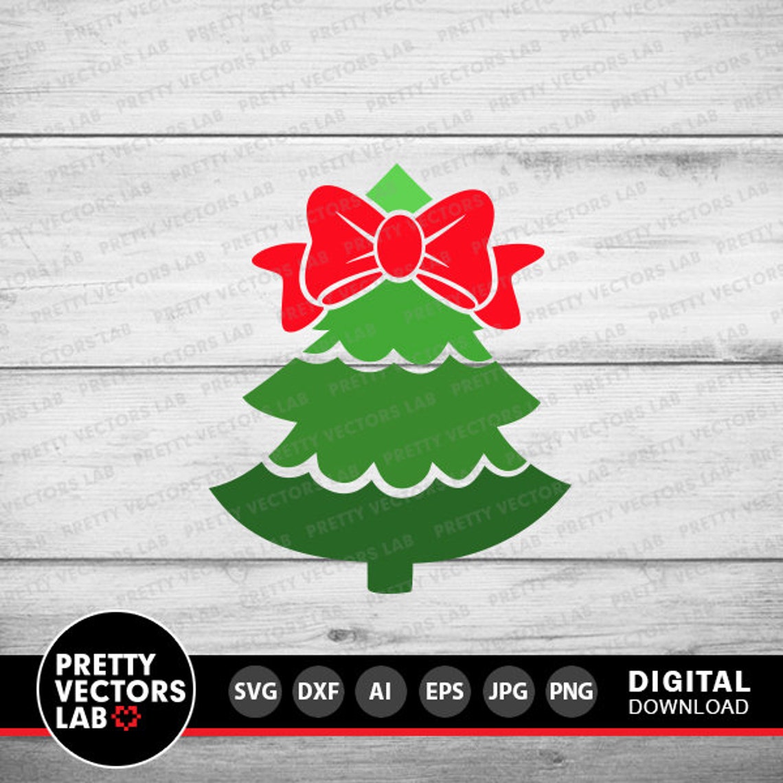 Christmas Tree Svg Girls Christmas Svg Christmas Tree With - Etsy