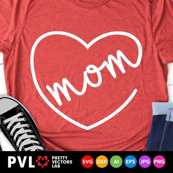 Muttertag Svg Mama Svg MutterHerz Svg Liebe Mama Svg Dxf - Etsy