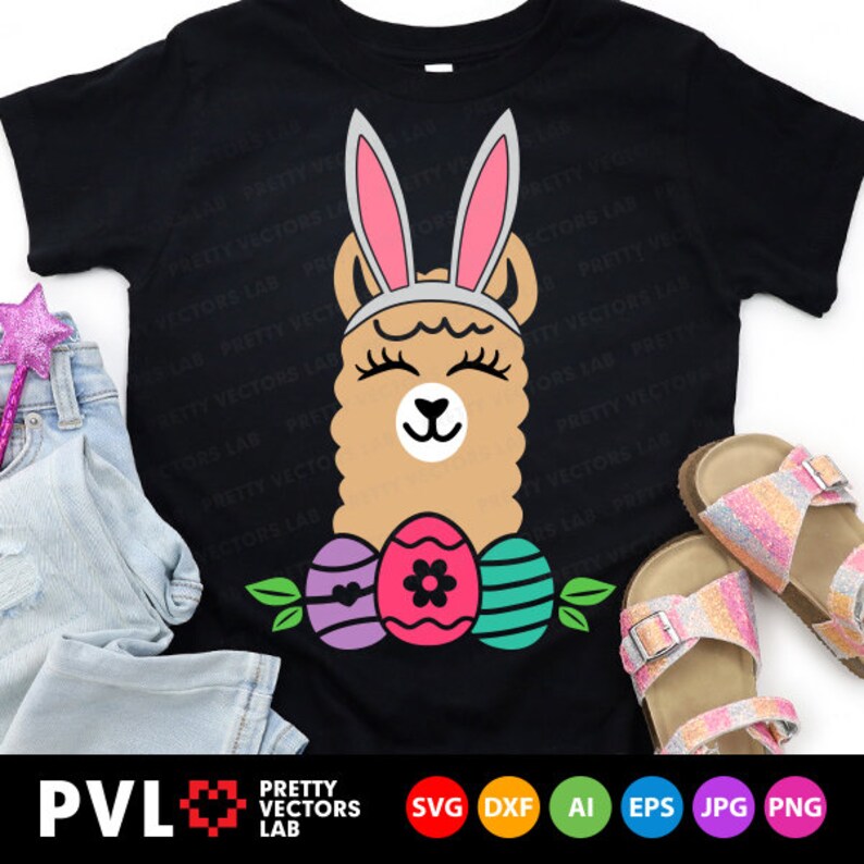 Easter Llama Svg Llama Face Svg Llama With Bunny Ears Svg - Etsy