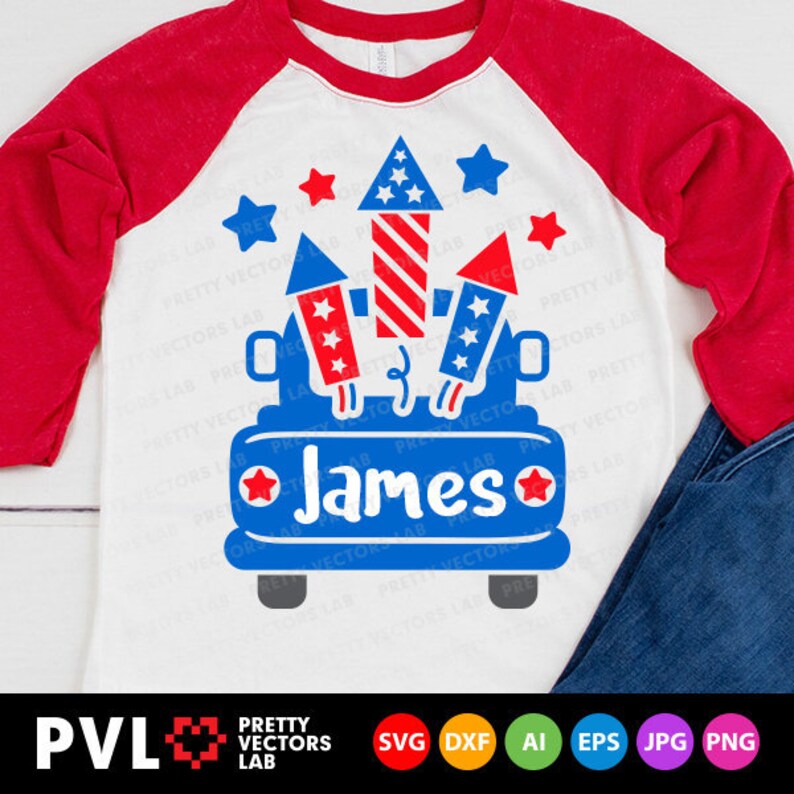 4th of July Svg Patriotic Truck Svg American Truck Cut File - Etsy