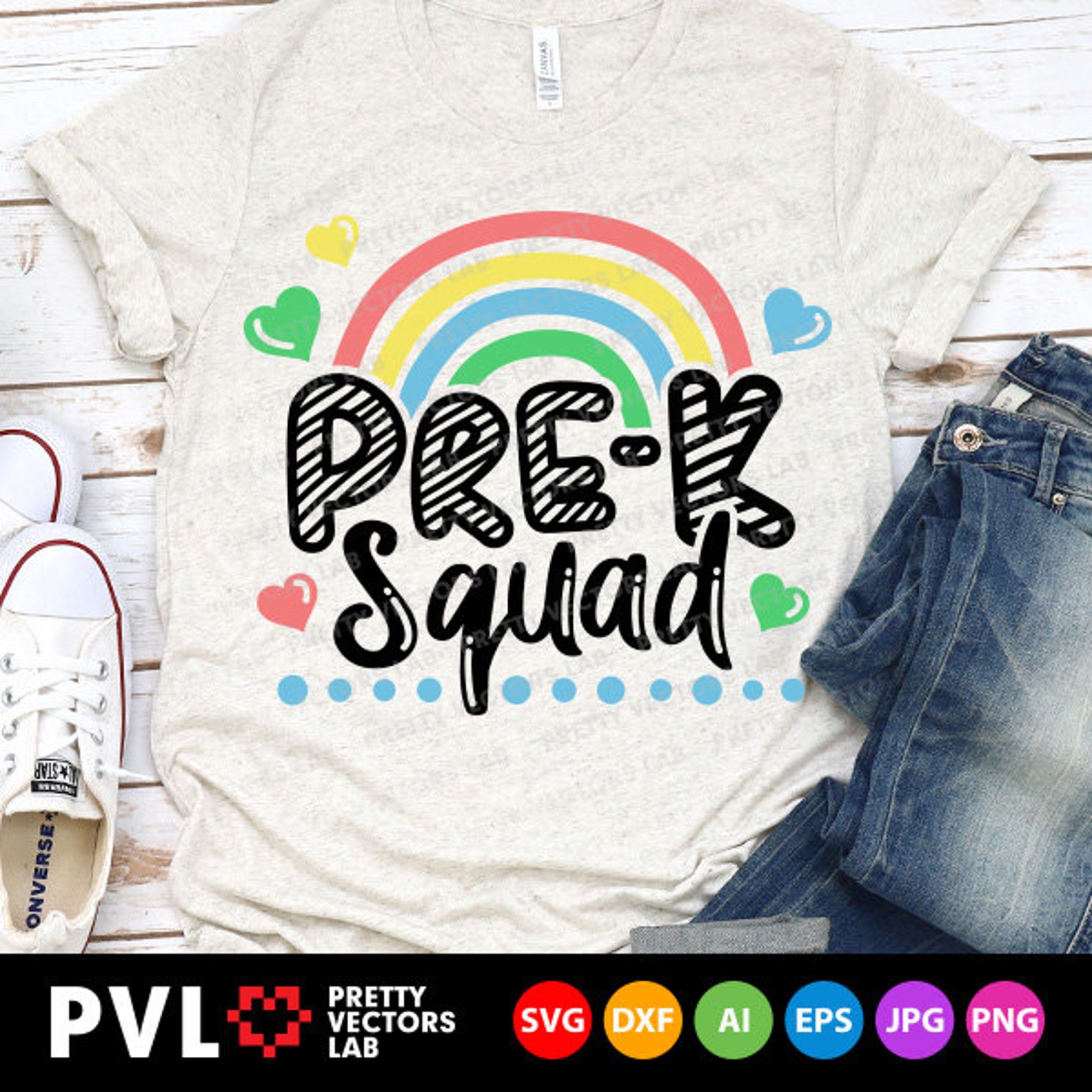 Pre-k Svg Back to School Svg Teacher Svg Dxf Eps Png - Etsy