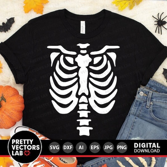 Skeleton Svg Halloween Svg Skeleton Costume Svg Dxf Eps Png - Etsy